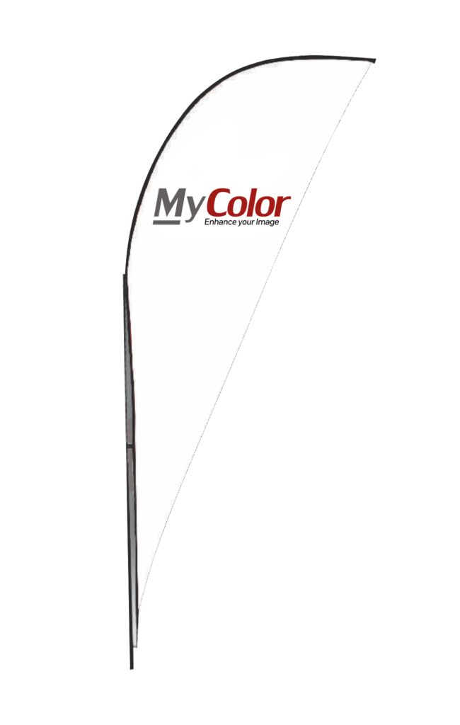 FLAG 3M TEAR DROP(FRAME ONLY) – MyColor – Enhance your Image